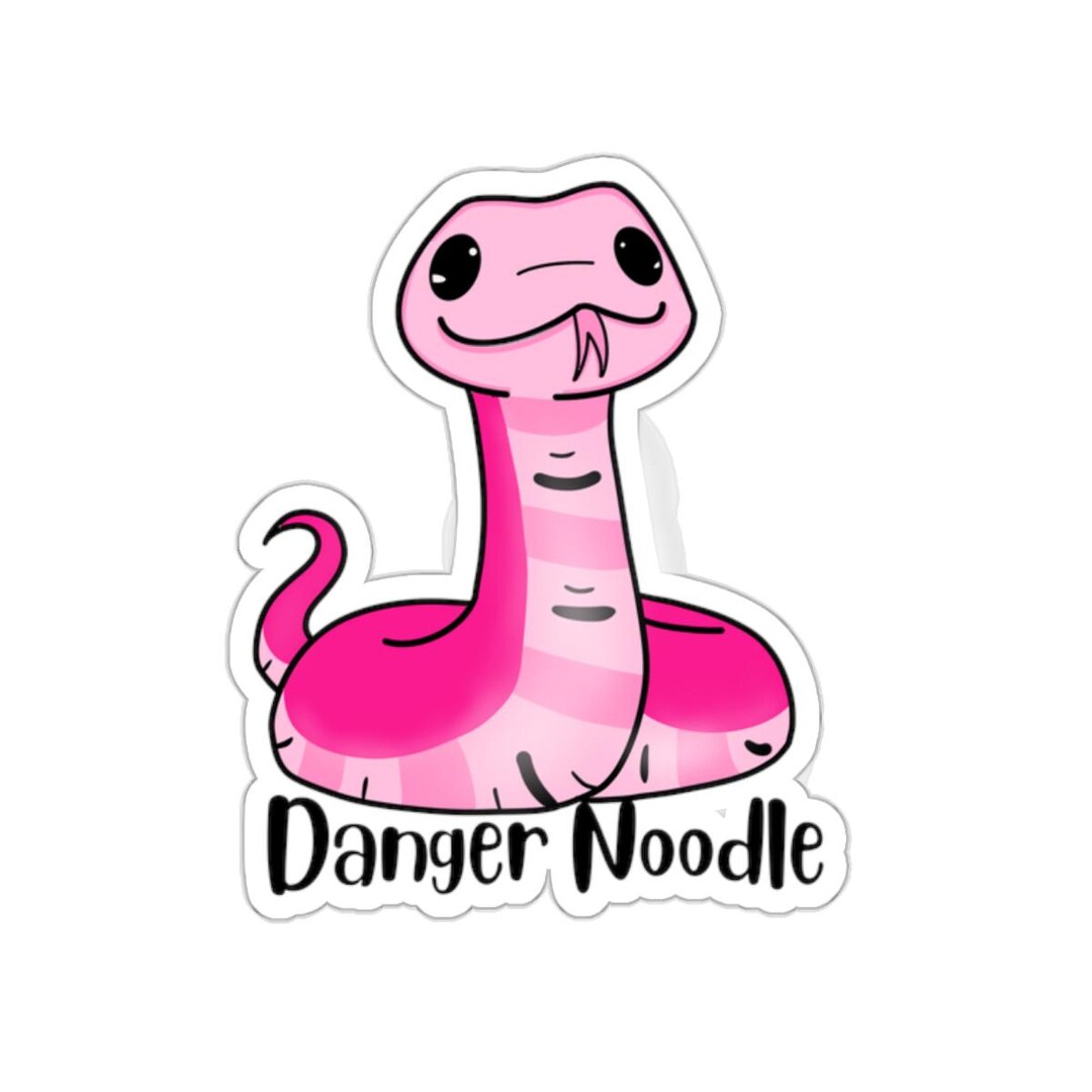 Danger Noodles Snake Sticker - Etsy