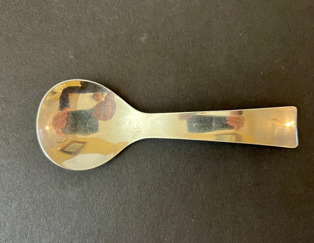 Allan Adler 1960's Modernist Sterling Silver Spoon 34 Grams - Etsy