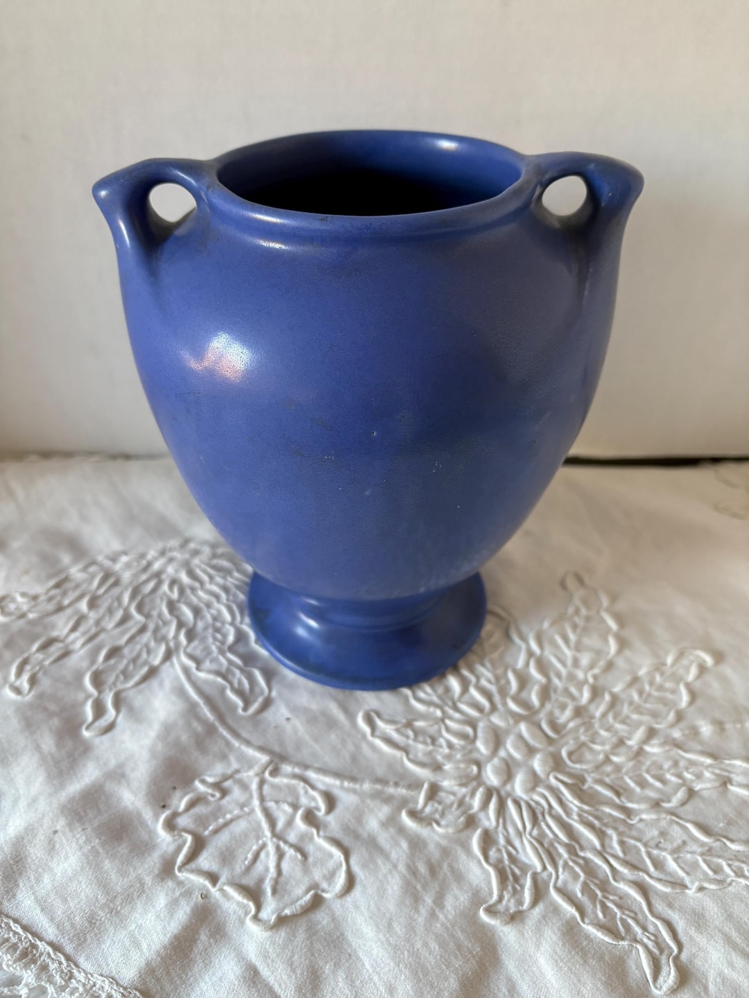 Vintage Art Deco Monmouth Art Pottery Blue Vase/monmouth Ill - Etsy