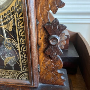 Antique Oak Elaborate Gingerbread Kitchen Shelf Clock - Etsy