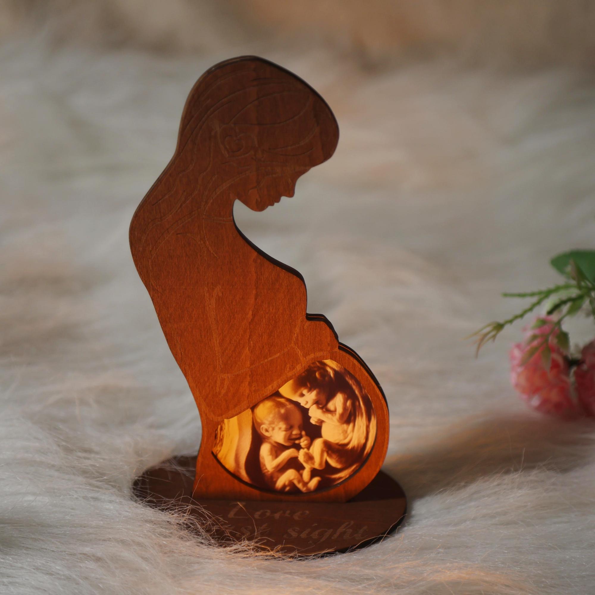 Personalized Baby Ultrasound Stand Pregnancy Gift,memorial Gifts for ...