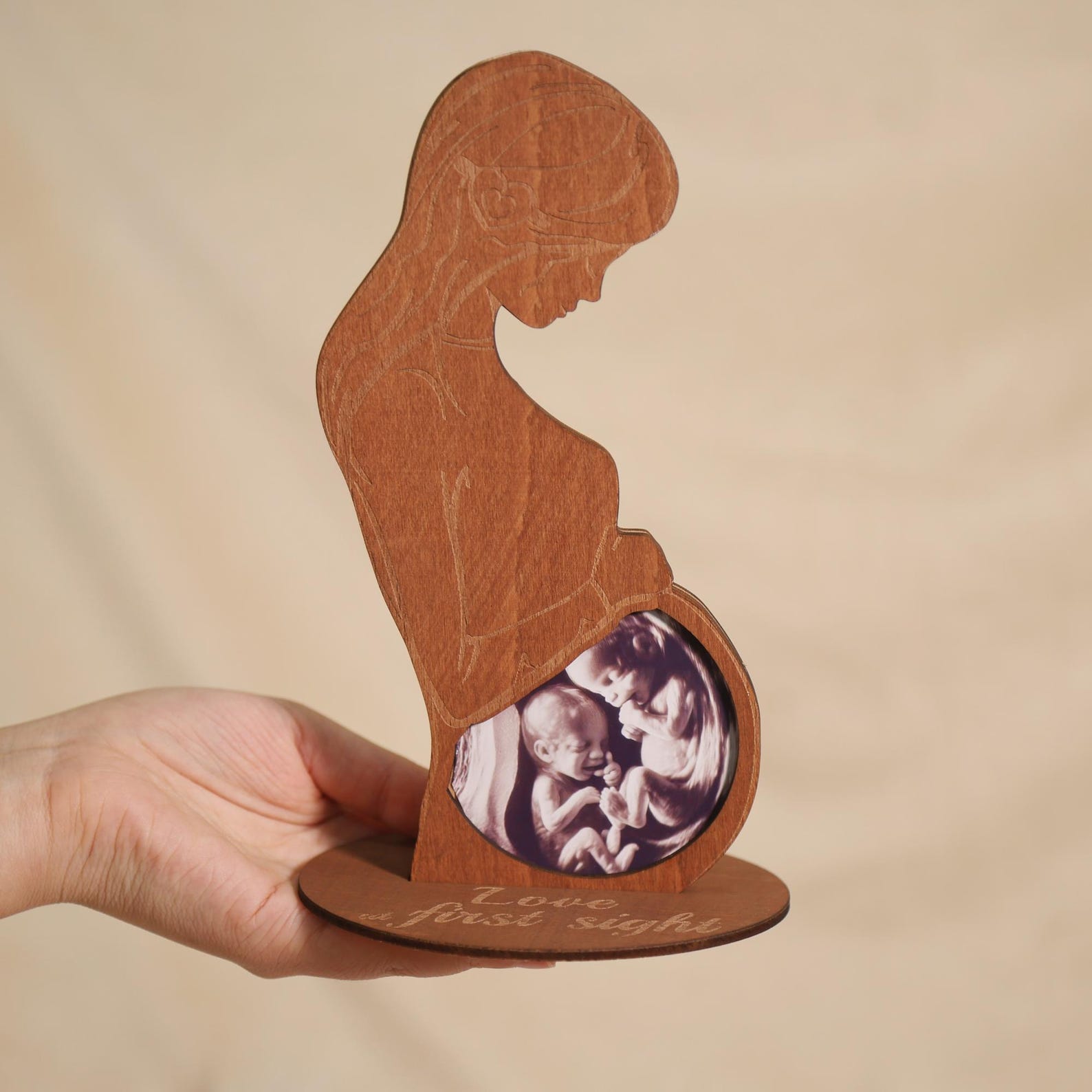 Personalized Baby Ultrasound Stand Pregnancy Gift,memorial Gifts for ...