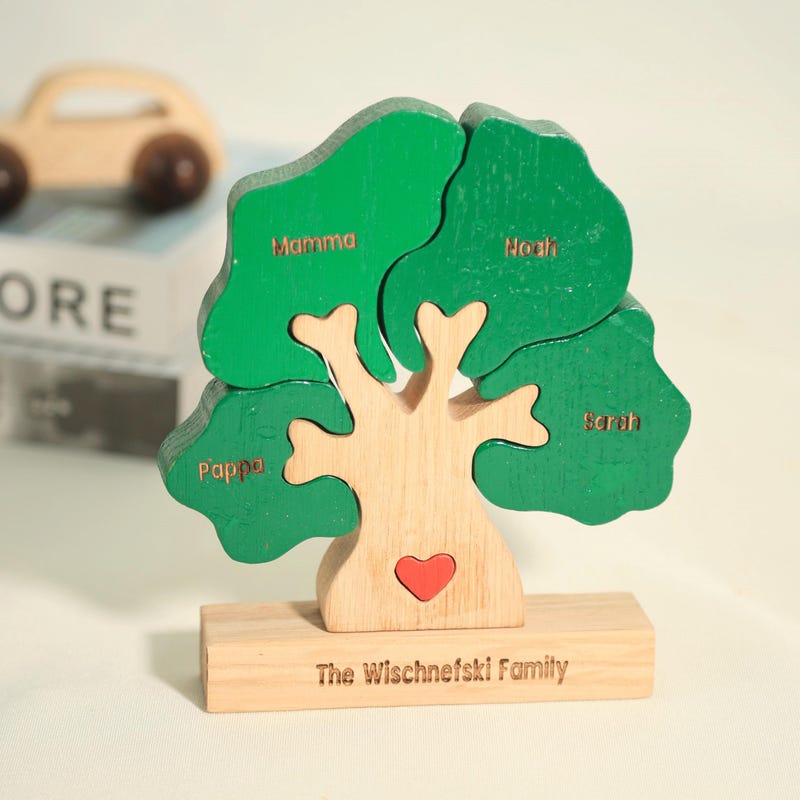 Wood Tree Puzzle - Etsy