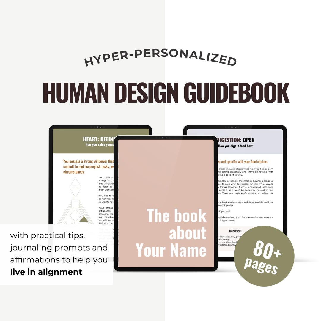 Human Design Chart, Human Design Reading, Human Design Blueprint, Human ...