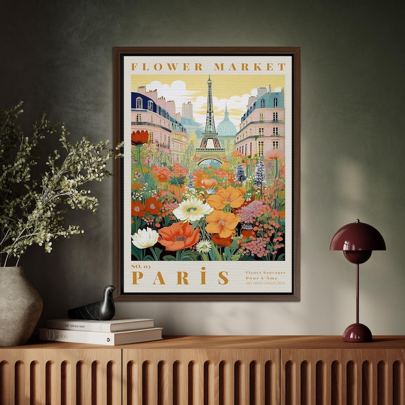 Paris Flower Market - Etsy