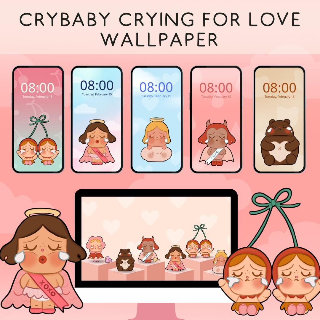 Crybaby Crying for Love Series – Cute iPhone Wallpaper, Computer ...