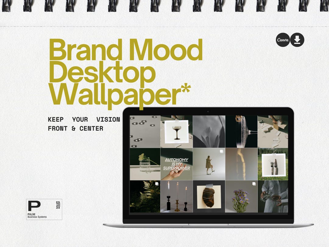Fracture Brand Mood Desktop Wallpaper Template - Etsy