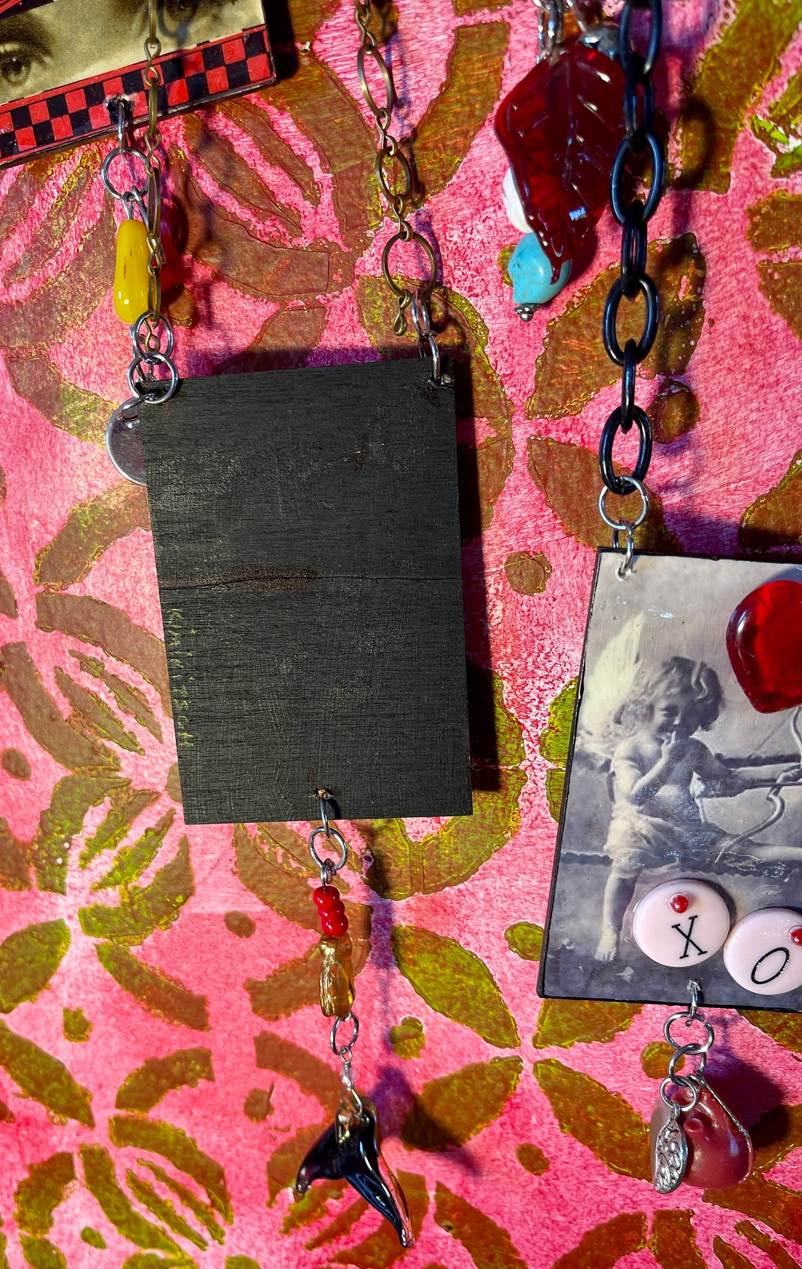 Angel Tchotchke Collage Wearable Art Necklace - Etsy