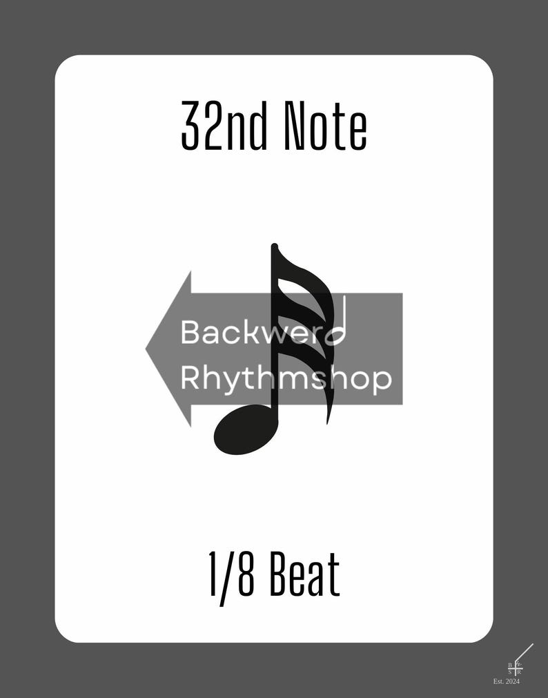 Minimalist Grey Music Notes Posters, Music Classroom Decor, Music ...