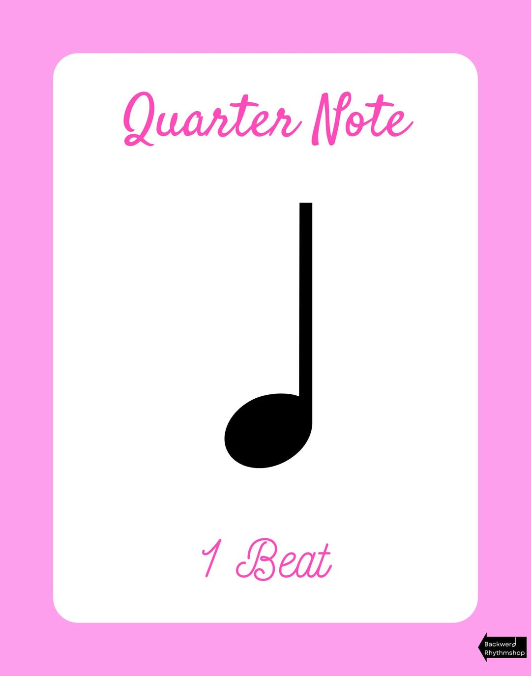 Pink Music Notes Posters, Music Classroom Decor, Music Classroom Signs ...