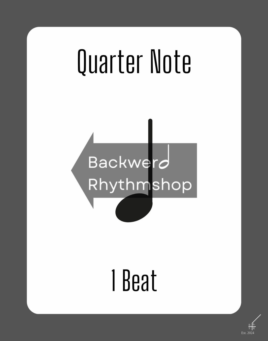 Grey Music Notes & Rests Posters, Music Classroom Decor, Music ...