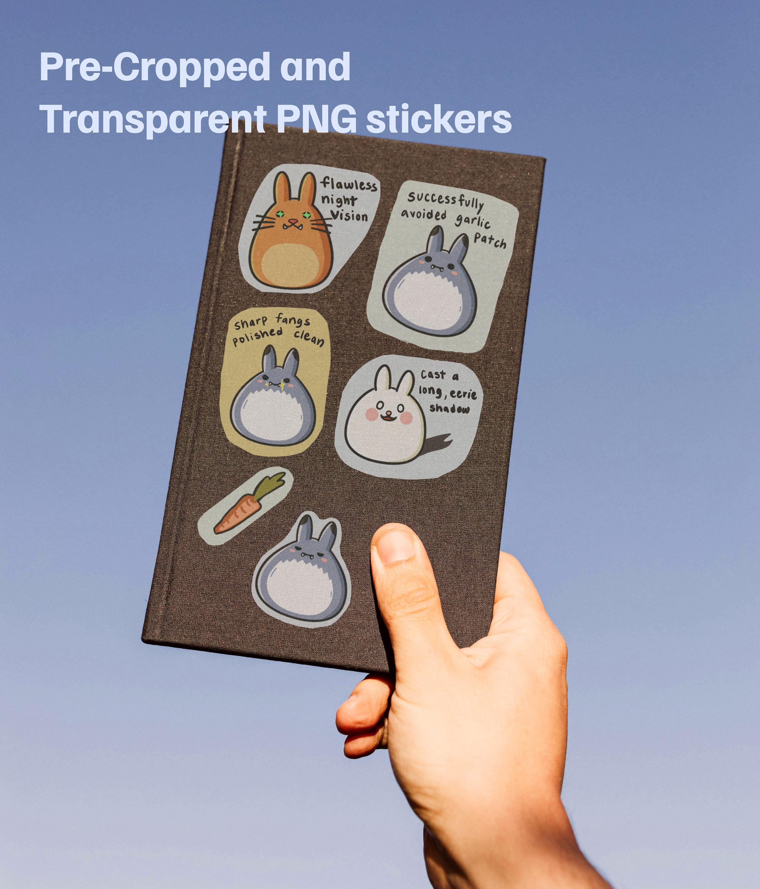 Cute Kawaii Stickers Printable Digital Stickers for Kids and Adults ...