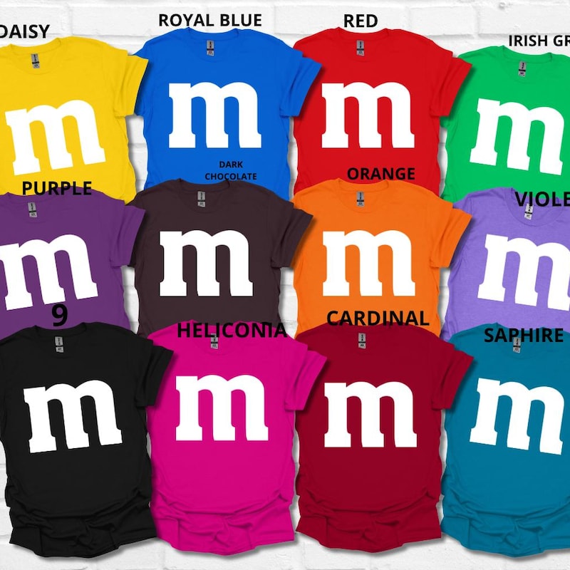 M&m Funny Shirt - Etsy