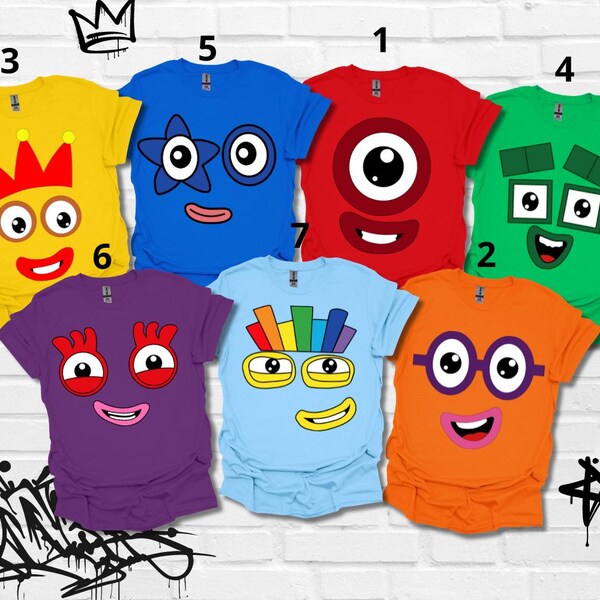 Numberblocks Costume - Etsy