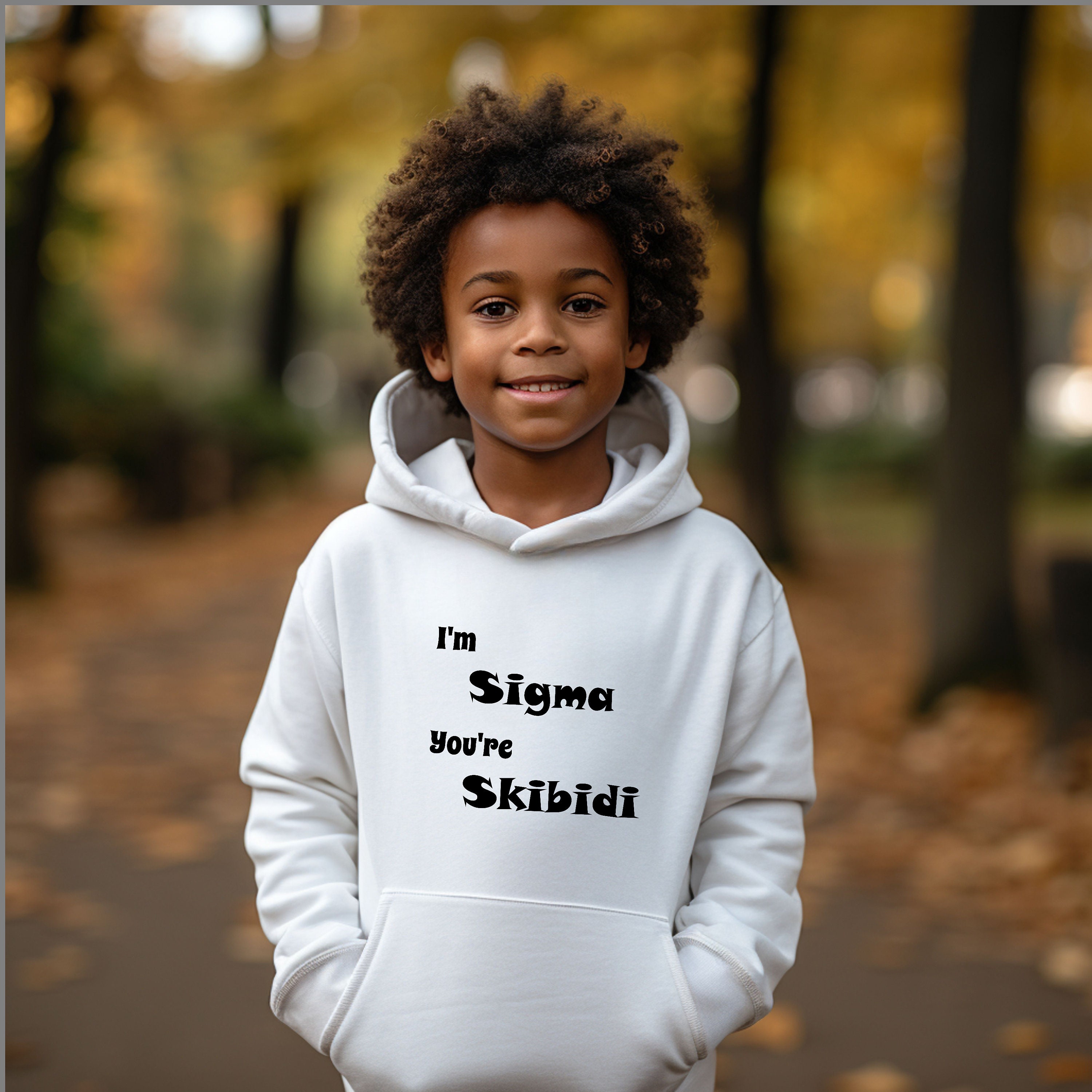 Sigma Skibidi Youth Hoodie, Gen Alpha Funny Quote Sweatshirt, Funny ...