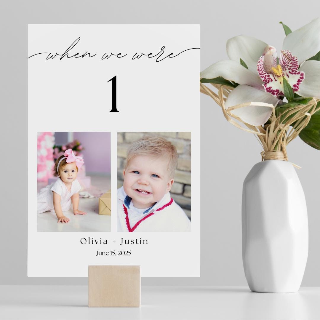 Wedding Table Numbers Template Photo Table Numbers Wedding When We Were ...