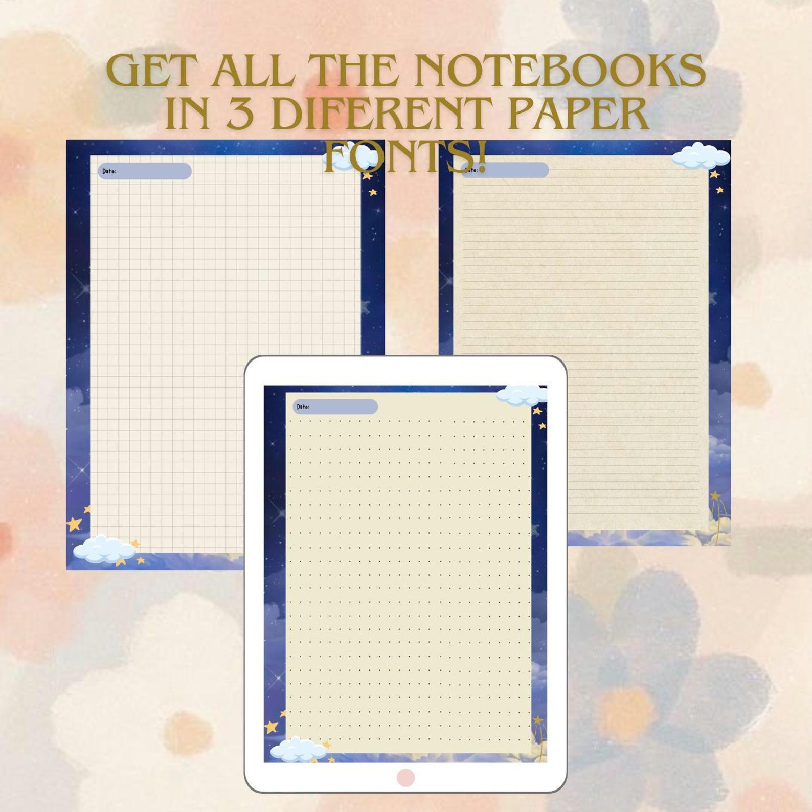 DIGITAL NOTEBOOK - Etsy