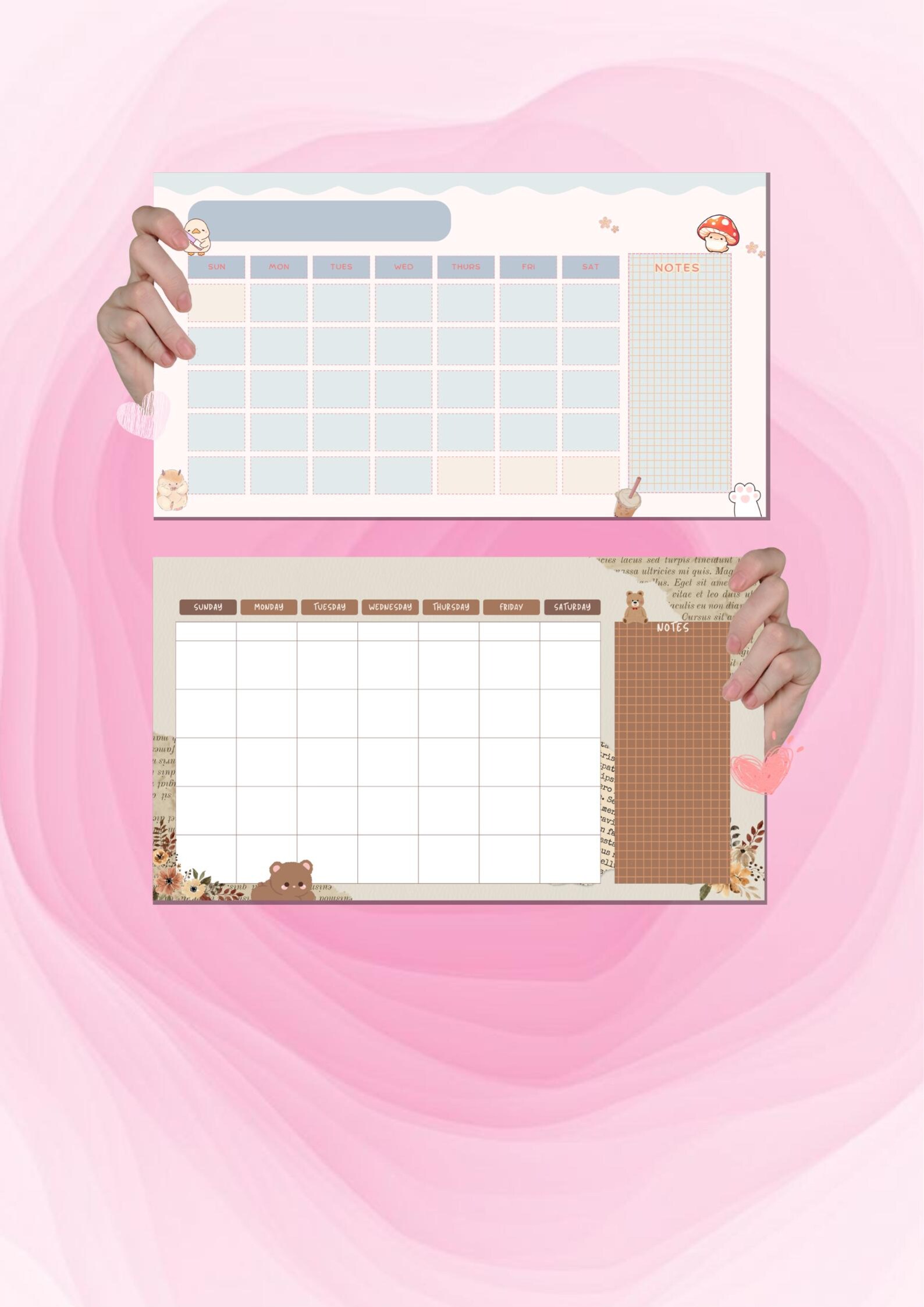 PRINTABLE CALENDER - Etsy