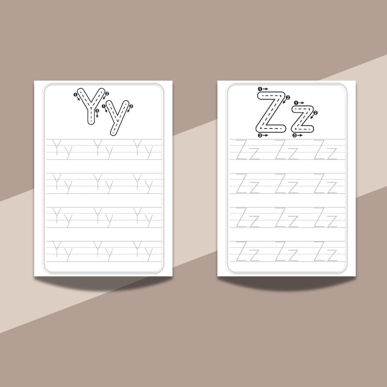 A-Z Letter Writing Exercises for Children | Alphabet Worksheets | Learn ...