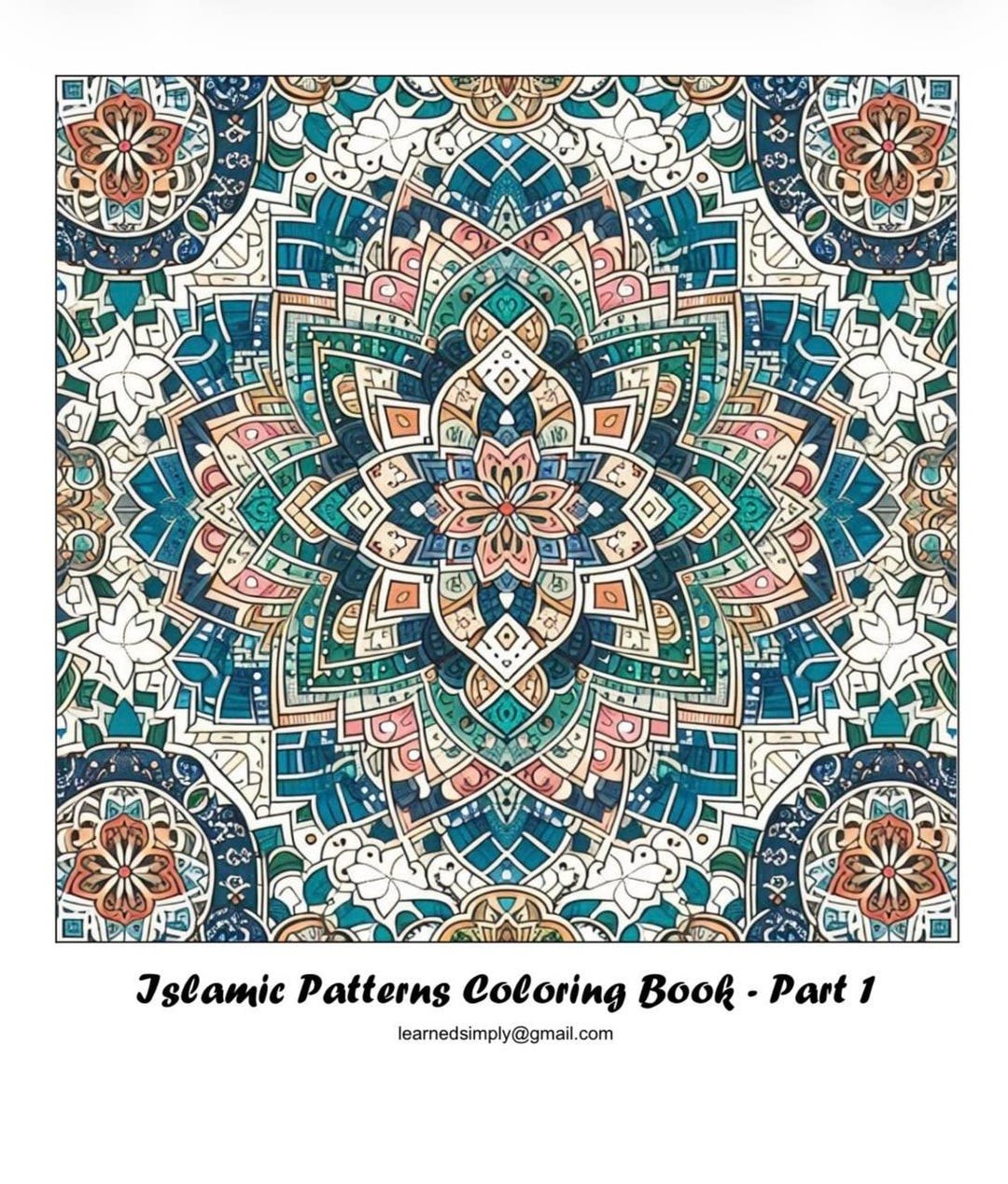 Islamic Patterns Coloring Book | 25+ Islamic Art Pages (digital ...