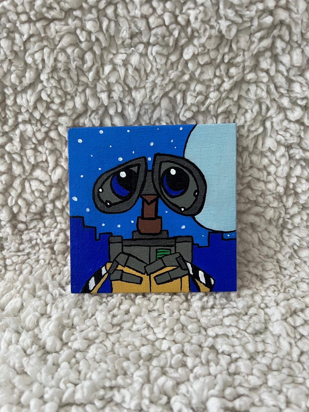 Wall-e Paintings - Etsy
