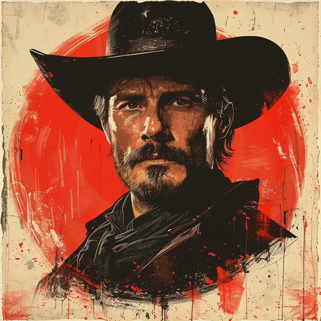 24 Cowboy Clipart, Wild West Cowboy Art, Vintage Western Themed ...