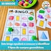 3D Shapes Bingo Game - Cards in Spanish - Printable for Preschool ...