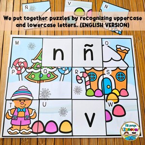 Christmas Gingerbread House Printables and Centers for Preschool ...