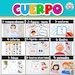 Partes Del Cuerpo - Spanish Body Parts Printable & Worksheets - Human ...