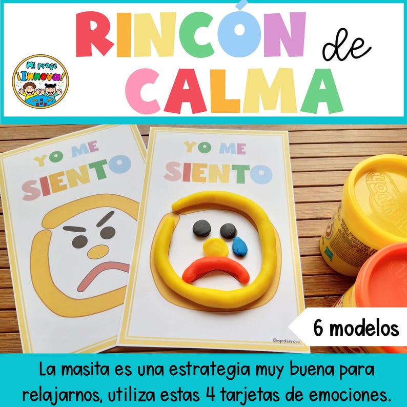 Kit Imprimible Rincon De La Calma - Emociones Y Estrategias - Spanish ...