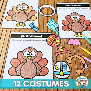 Disguise a Turkey - Thanksgiving Games Printable & Activities for Kids ...