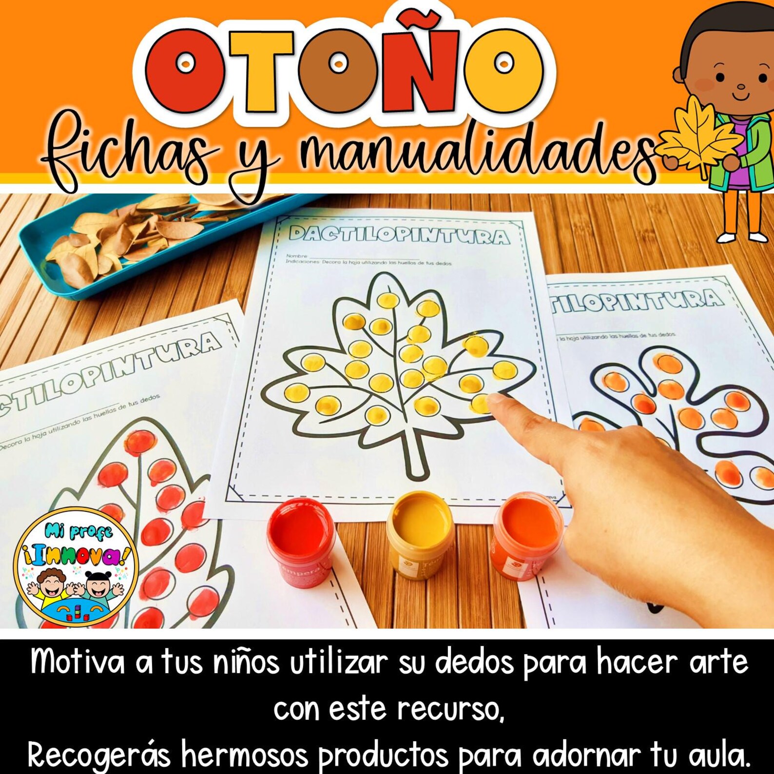 Actividades De Otoño - Lectoescritura , Matemáticas & Manualidades ...