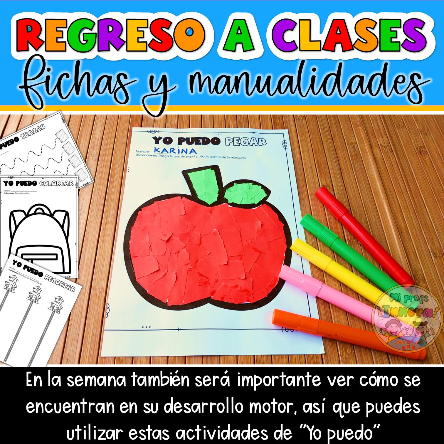 Regreso a Clases Actividades En Español First Week of School Activities ...