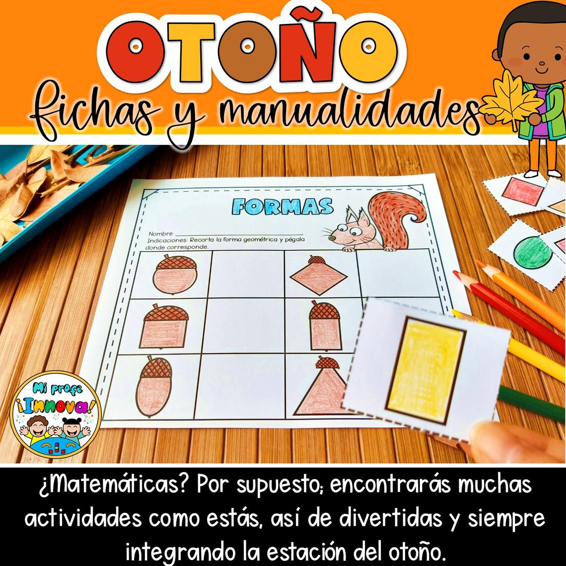 Actividades De Otoño - Lectoescritura , Matemáticas & Manualidades ...