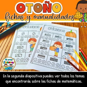 Actividades De Otoño - Lectoescritura , Matemáticas & Manualidades ...