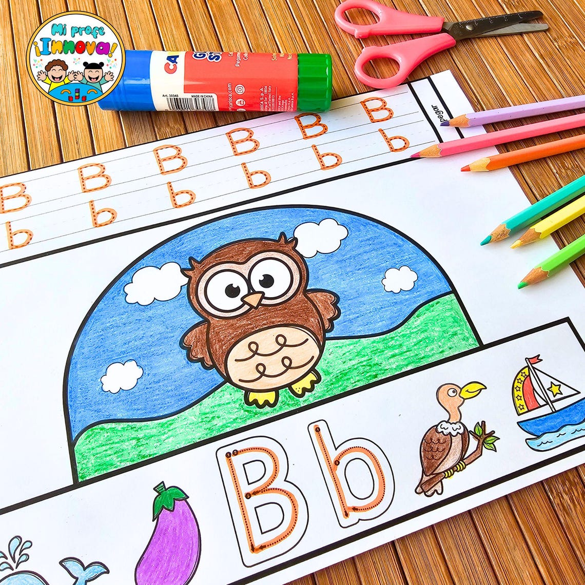 Coronas Imprimibles Del Abecedario En Español - Spanish Alphabet Crowns ...