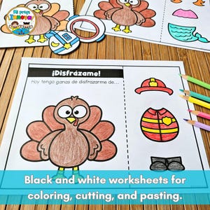 Disguise a Turkey - Thanksgiving Games Printable & Activities for Kids ...