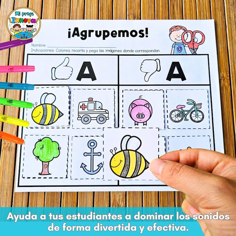 Spanish Alphabet & Beginning Sounds Worksheets for Preschool ...