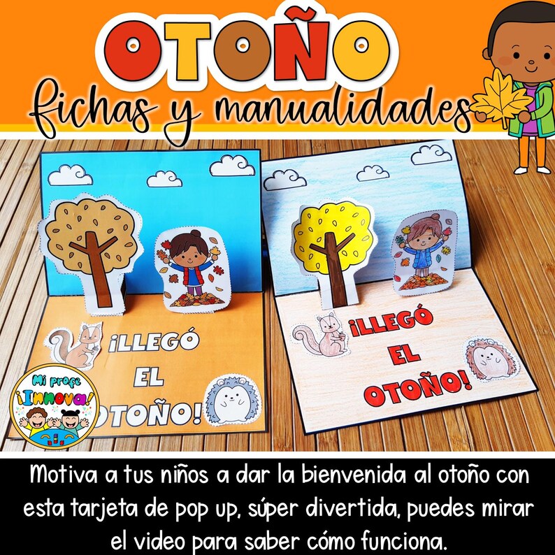 Actividades De Otoño - Lectoescritura , Matemáticas & Manualidades ...