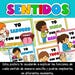 Spanish 5 Senses - Body Parts Activities - Worksheets, Cards, Printable ...