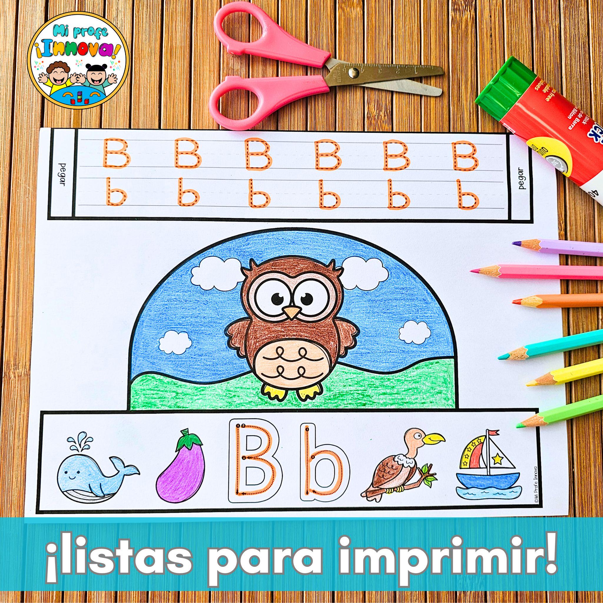 Coronas Imprimibles Del Abecedario En Español - Spanish Alphabet Crowns ...