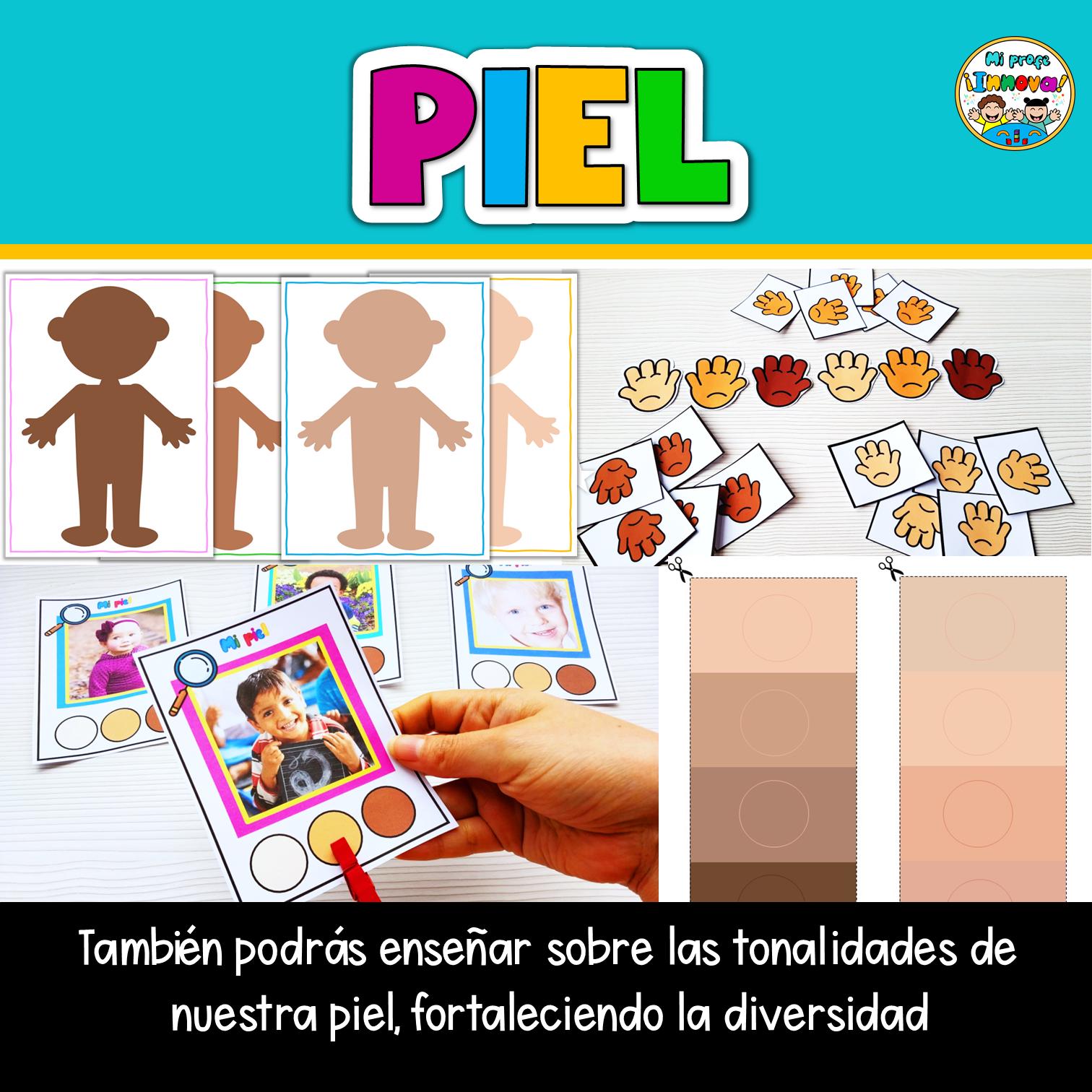 Partes Del Cuerpo - Spanish Body Parts Printable & Worksheets - Human ...