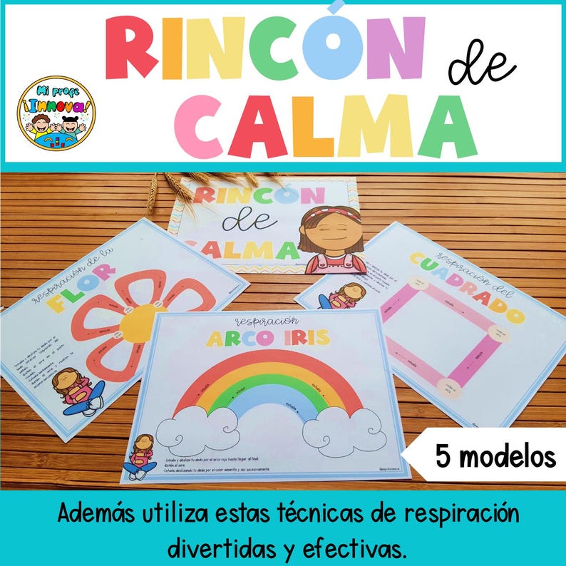 Kit Imprimible Rincon De La Calma - Emociones Y Estrategias - Spanish Calm Down Corner ...