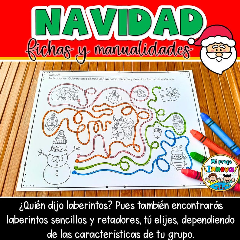 Christmas Activities in Spanish - Crafts, Coloring Pages & Worksheets ...