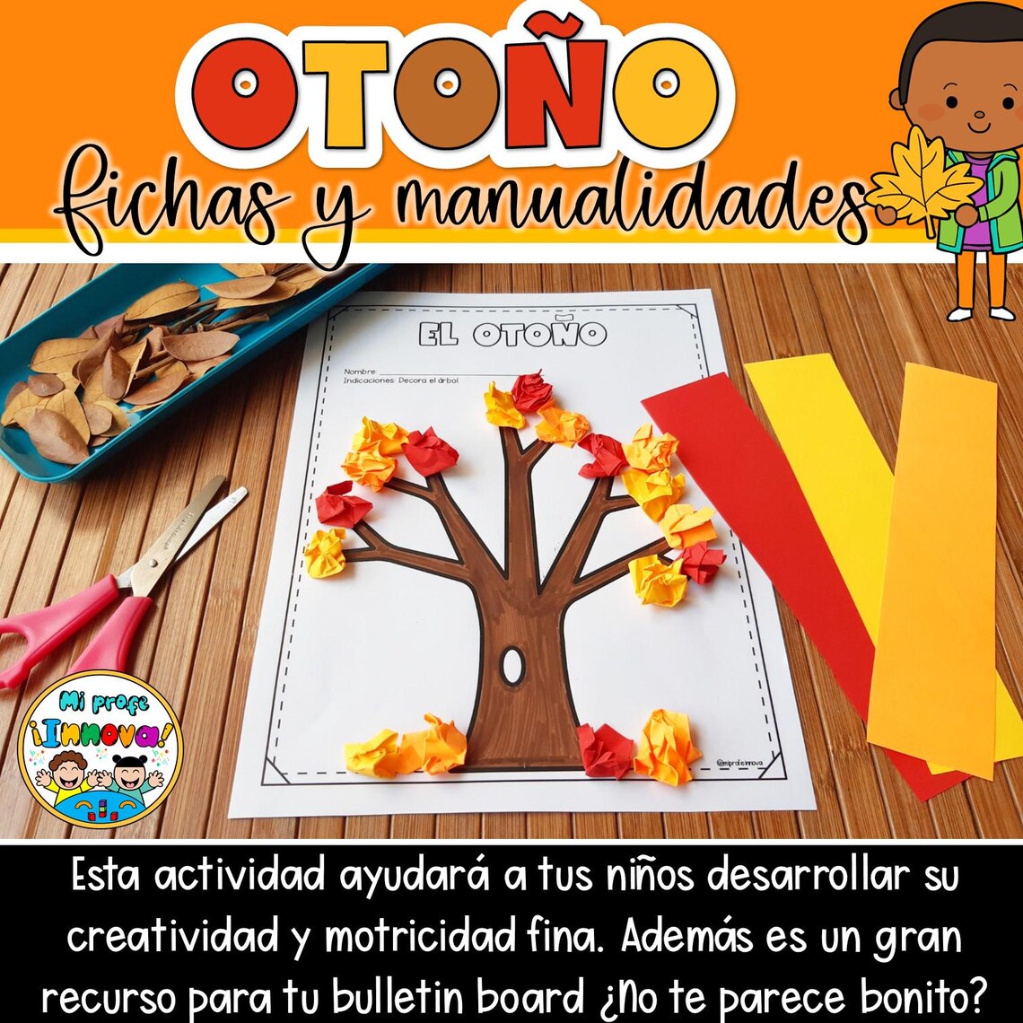 Actividades De Otoño - Lectoescritura , Matemáticas & Manualidades ...