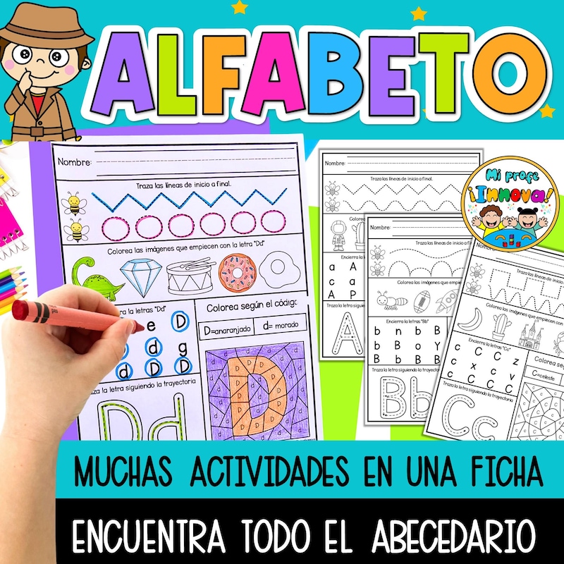 Spanish Alphabet - Etsy