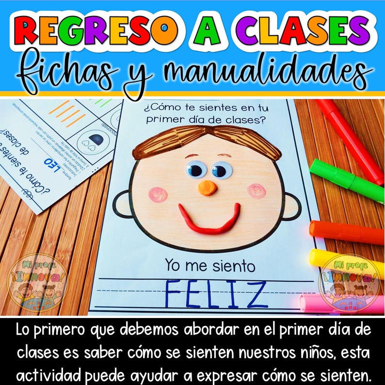 Regreso a Clases Actividades En Español - Primera Semana De Actividades ...