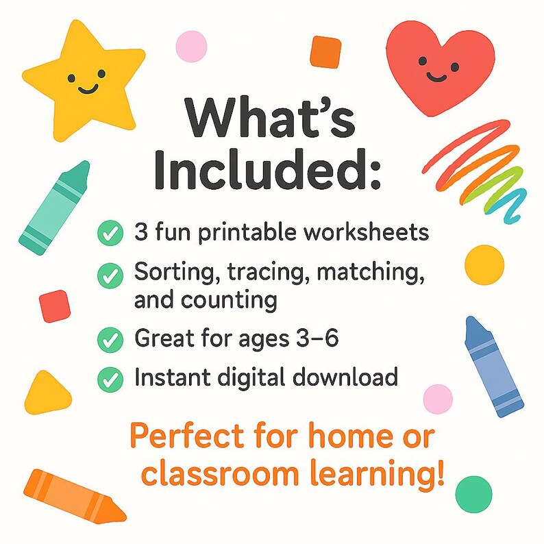 Colors and Shapes Activities for Preschool | I Spy, Cut and Sort, Color ...