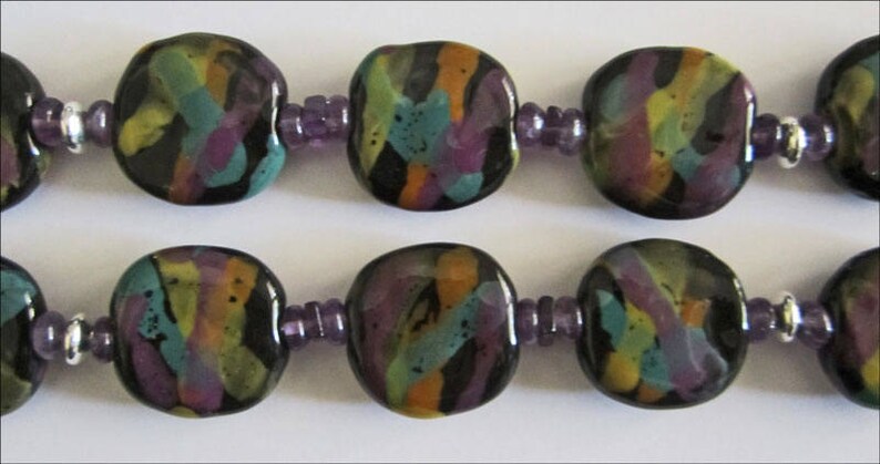 Magnificent Describes This Colorful Kazuri Necklace - Etsy