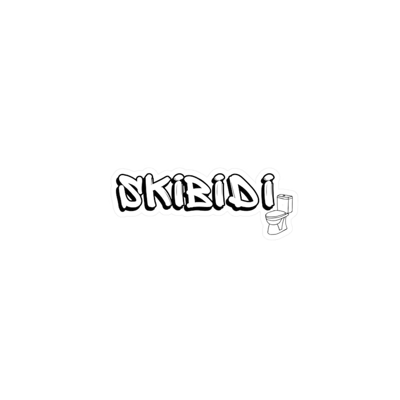 Toilet Sticker - Etsy